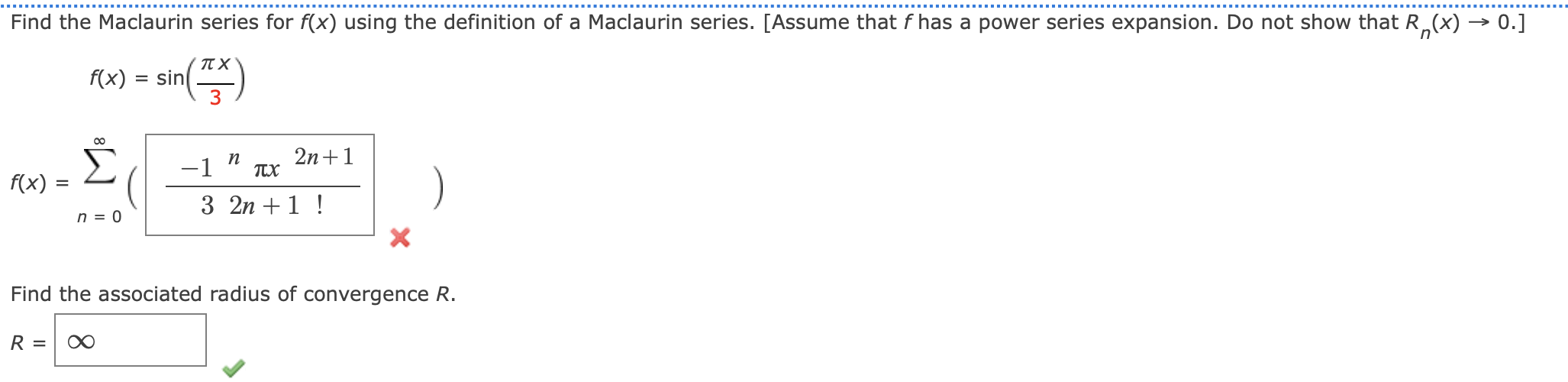 Solved Find the Maclaurin series for f(x) ﻿using the | Chegg.com