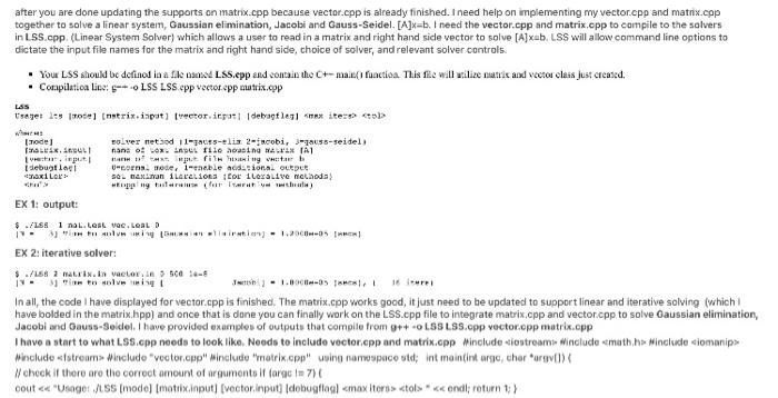 Solved vector.hpp #include #include | Chegg.com
