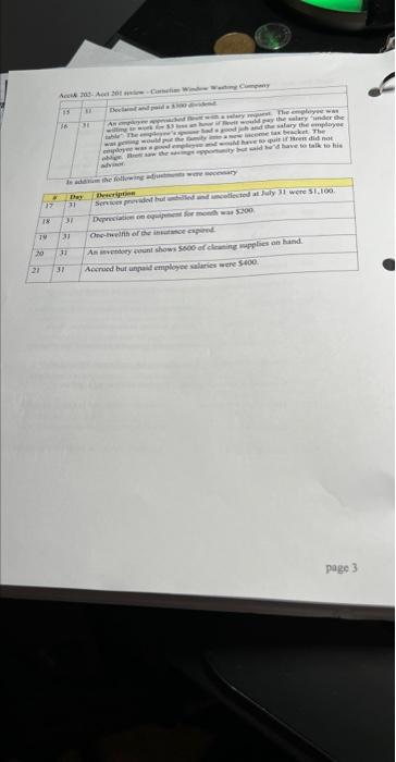 Acerse 202- Acet 201 review - Cornelian Wendow | Chegg.com