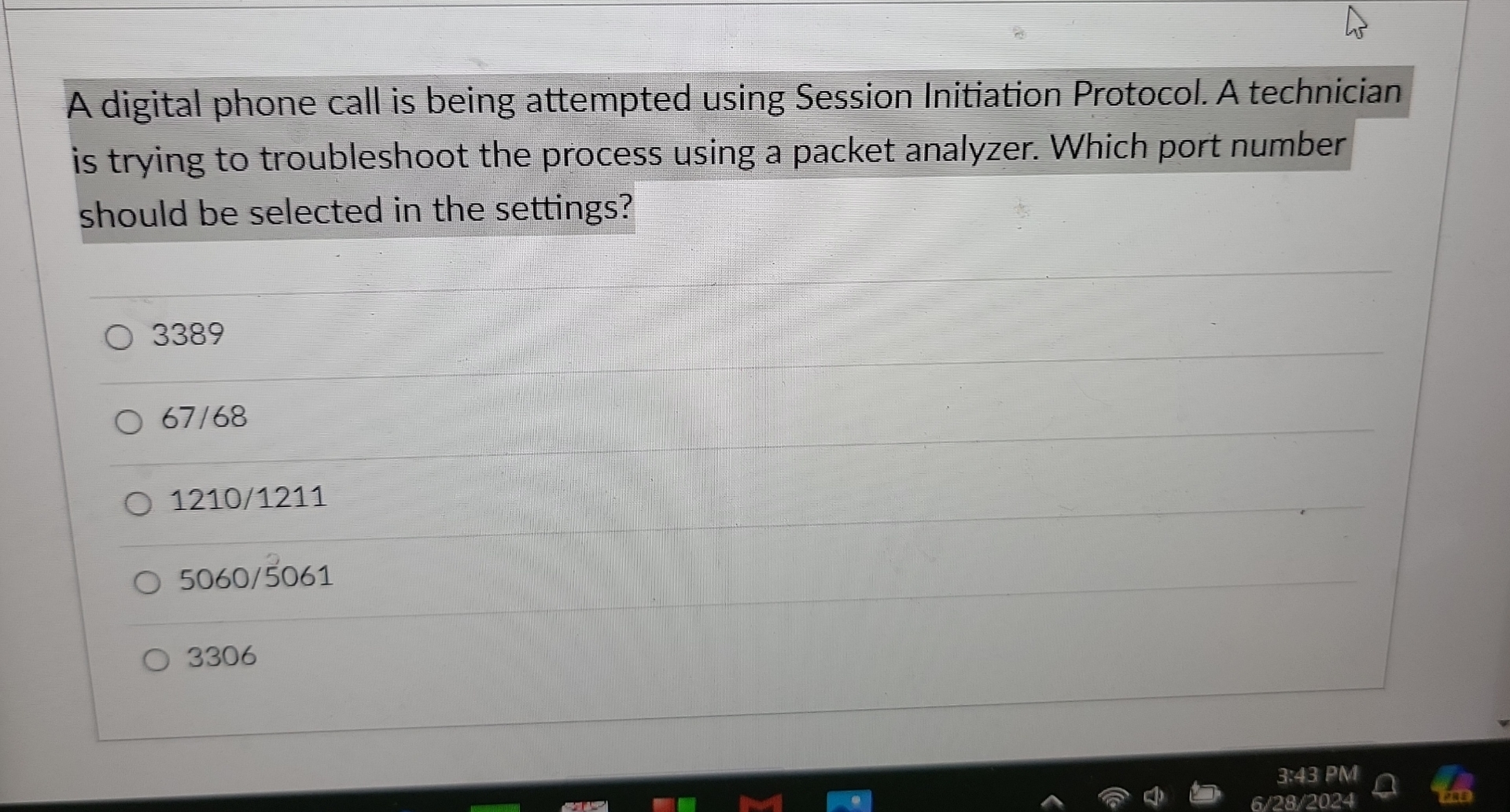 Solved A digital phone call is being attempted using Session | Chegg.com