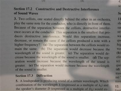 Solved Constructive and Destructive Interference of Sound | Chegg.com