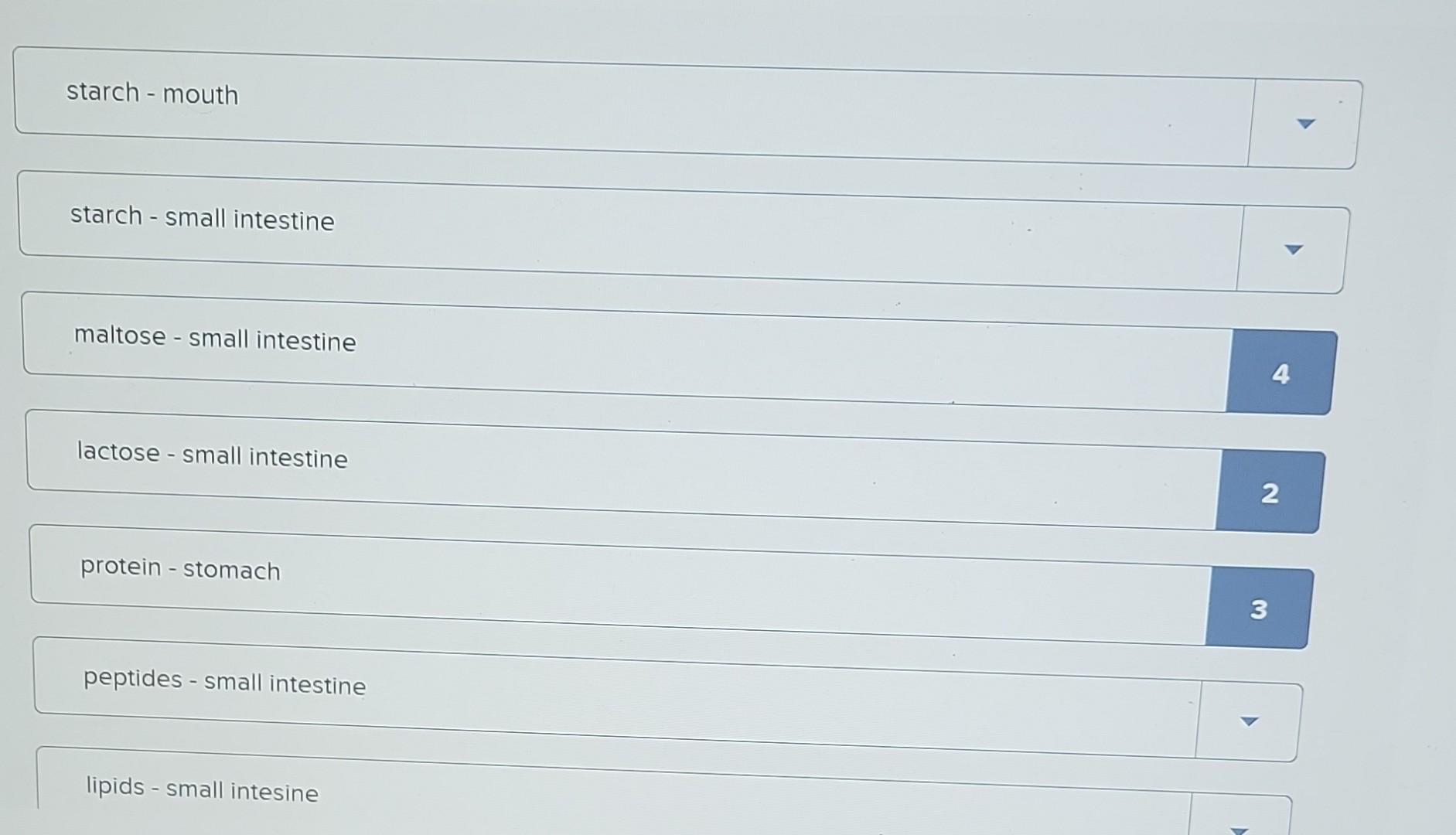 Solved Match the following enzymes with their substrate and | Chegg.com