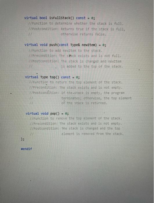 Solved Infix to Postfix Converter Project Construct a class | Chegg.com
