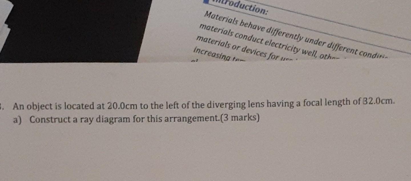 Solved Materials behave differently under different | Chegg.com
