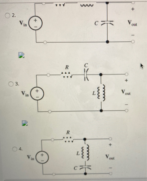 Solved Which circuit represents a second-order band-reject | Chegg.com