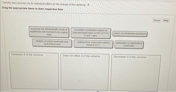 Solved Ranl RanClassify each process by its individual | Chegg.com