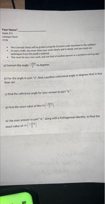Solved Your Name? Math 373 Concept Check Ec2b - This Concept | Chegg.com