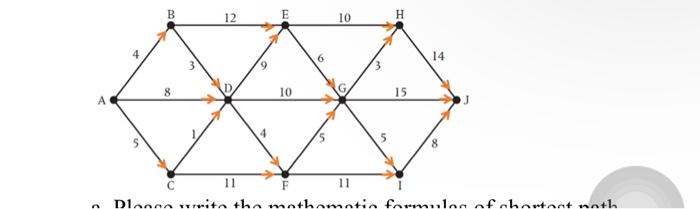 Solved c. Using Dijkstra algorithm to solve this problem | Chegg.com