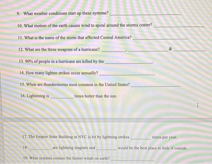 Solved - VIDEO DOCUMENTARY QUESTIONNAIRE Answer all | Chegg.com