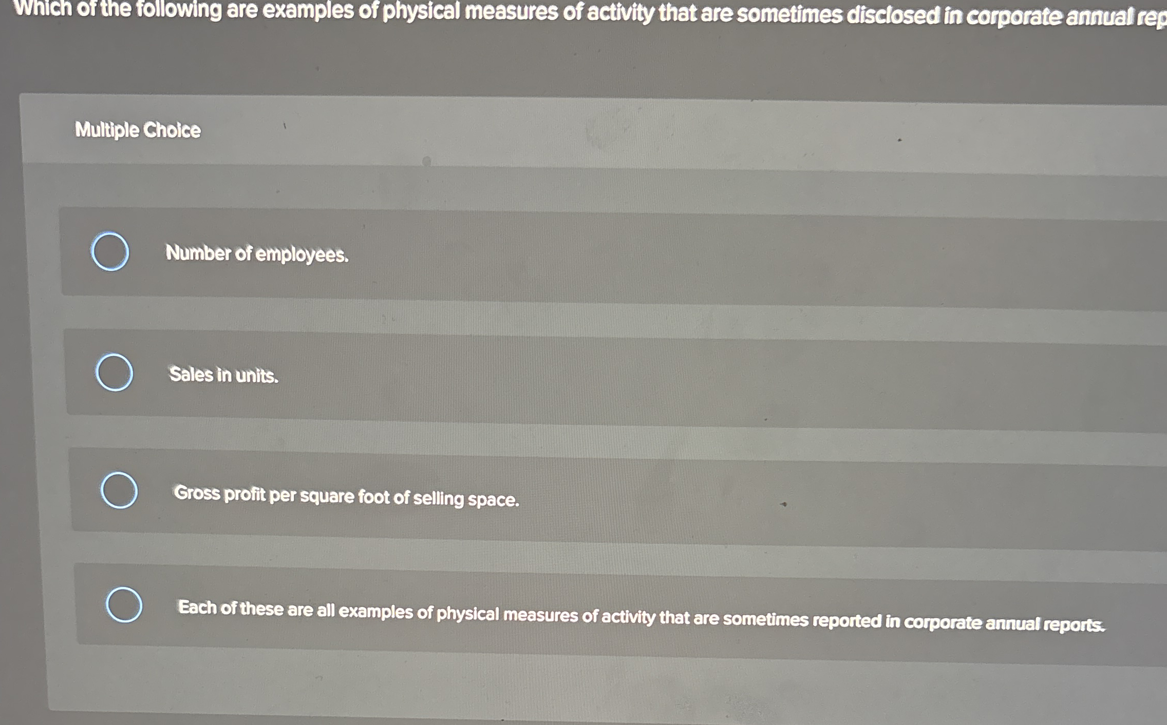 Solved Which of the following are examples of physical | Chegg.com