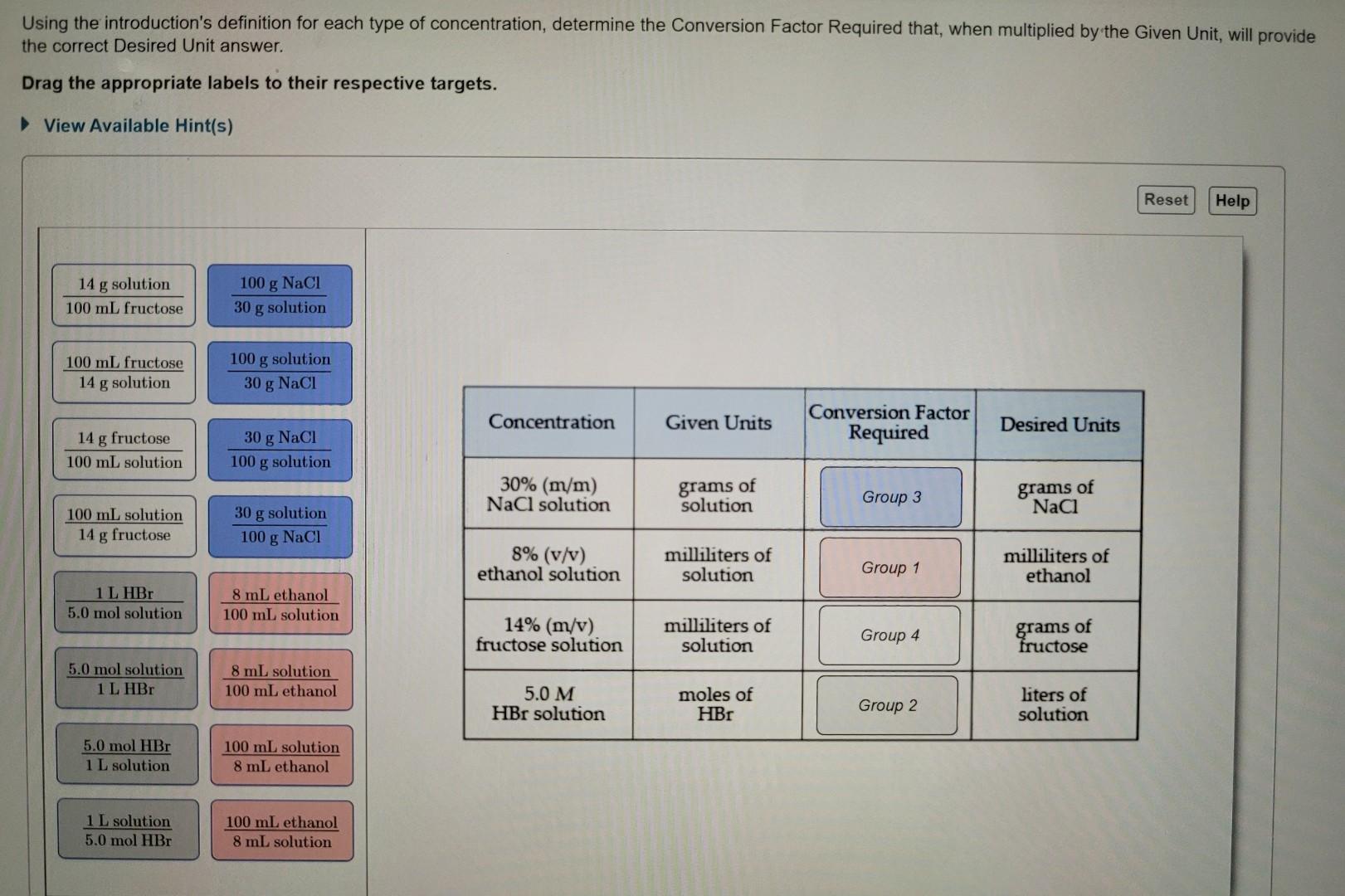 Solved Conversion factors are ratios used to convert a | Chegg.com