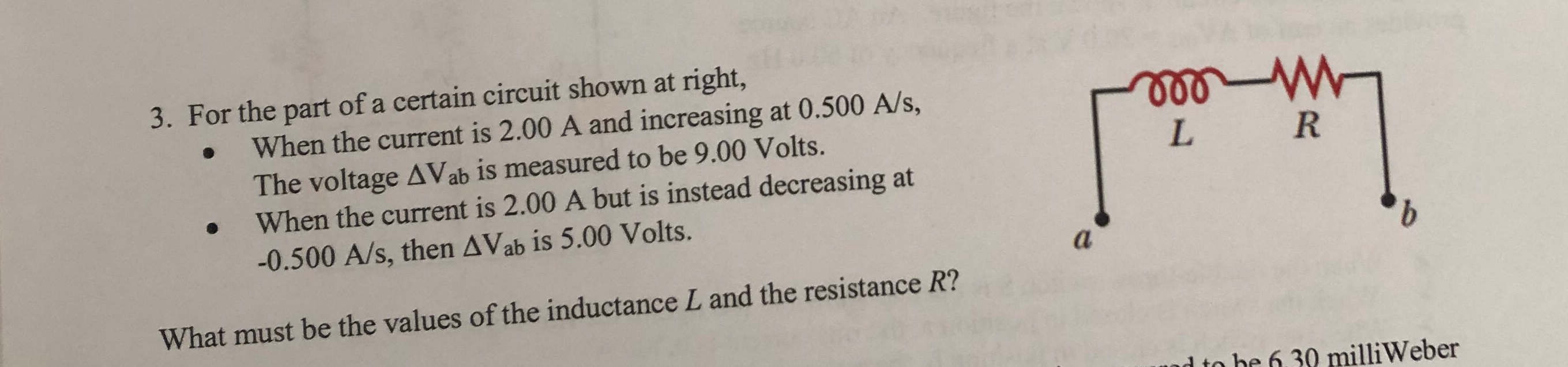 Solved For the part of a certain circuit shown at right,When | Chegg.com
