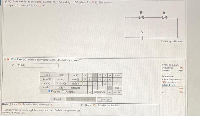 Solved (996) Problem 6: In the circuit diagram RSR and R - | Chegg.com Solved (996) Problem 6: In the circuit diagram RSR and R - | Chegg.com