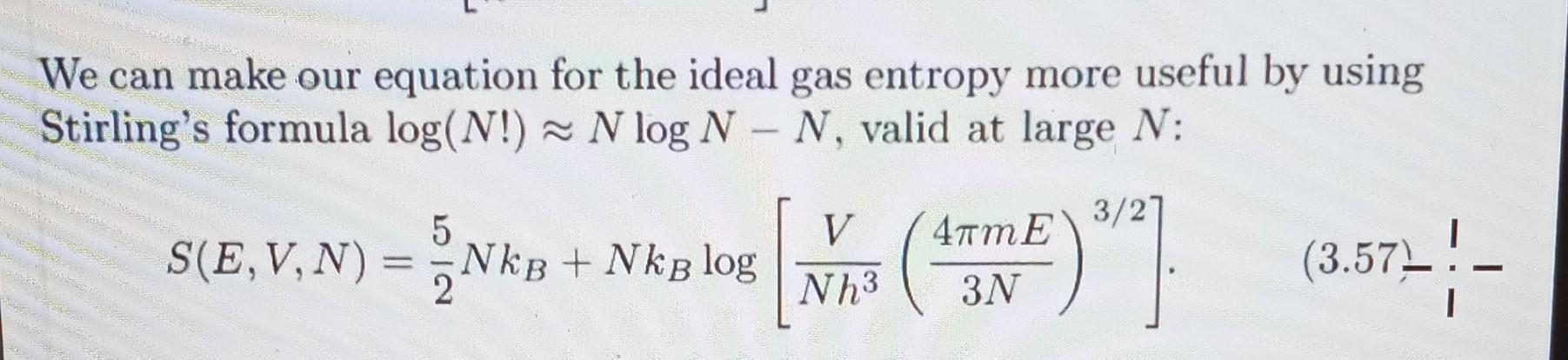Solved How would I be able to answer a Statistical Mechanics | Chegg.com