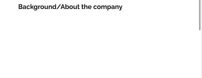 Background/About the company | Chegg.com