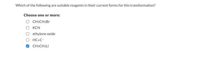 Solved Many organic syntheses exploit the presence of a | Chegg.com