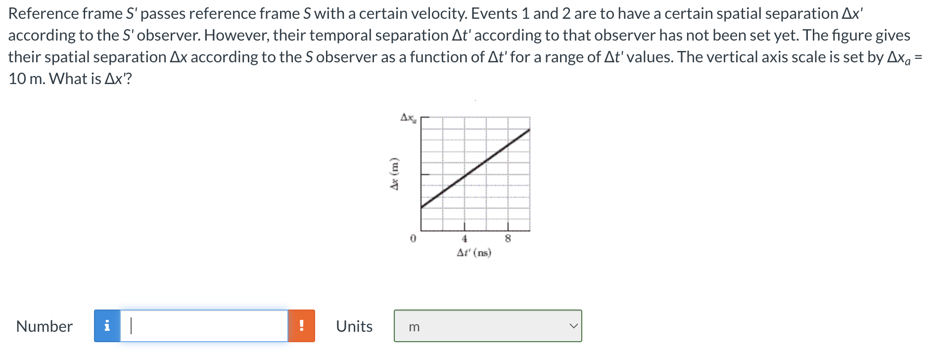 Reference frame S' ﻿passes reference frame S ﻿with a | Chegg.com