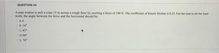 Solved QUESTION 22 An object is constrained by a cord to | Chegg.com