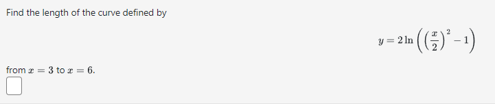 Solved Find the length of the curve defined | Chegg.com