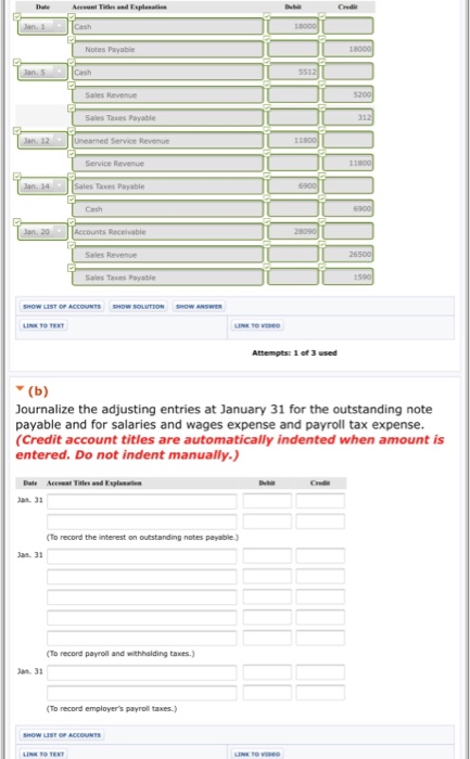 Solved Problem 10-01A (Part Level Submission) On January 1, | Chegg.com