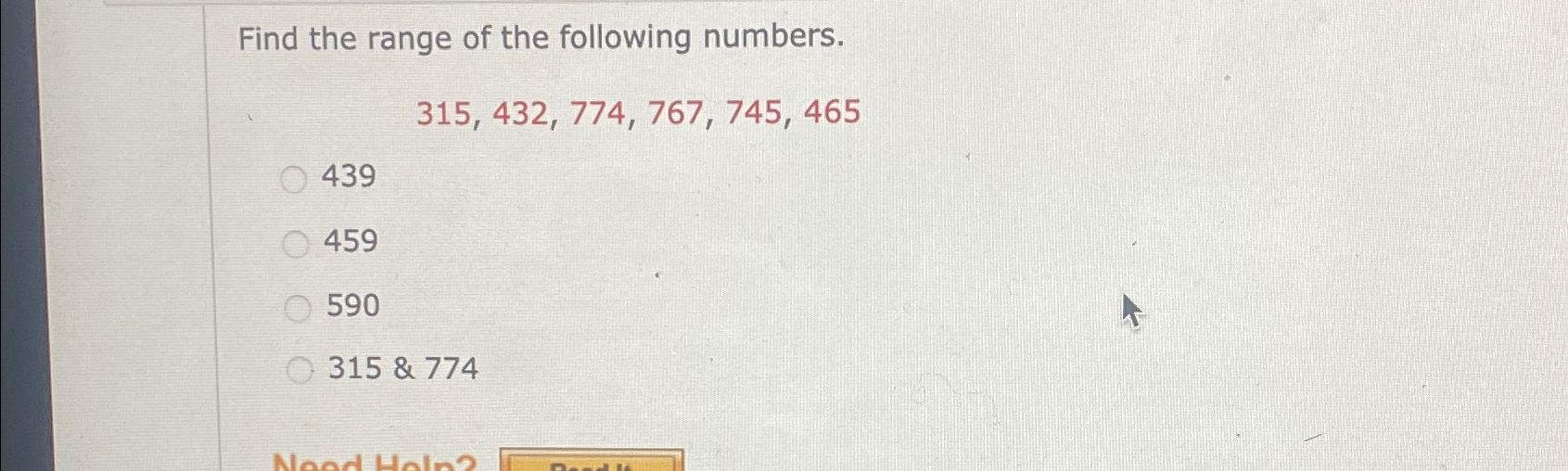 Solved Find the range of the following | Chegg.com