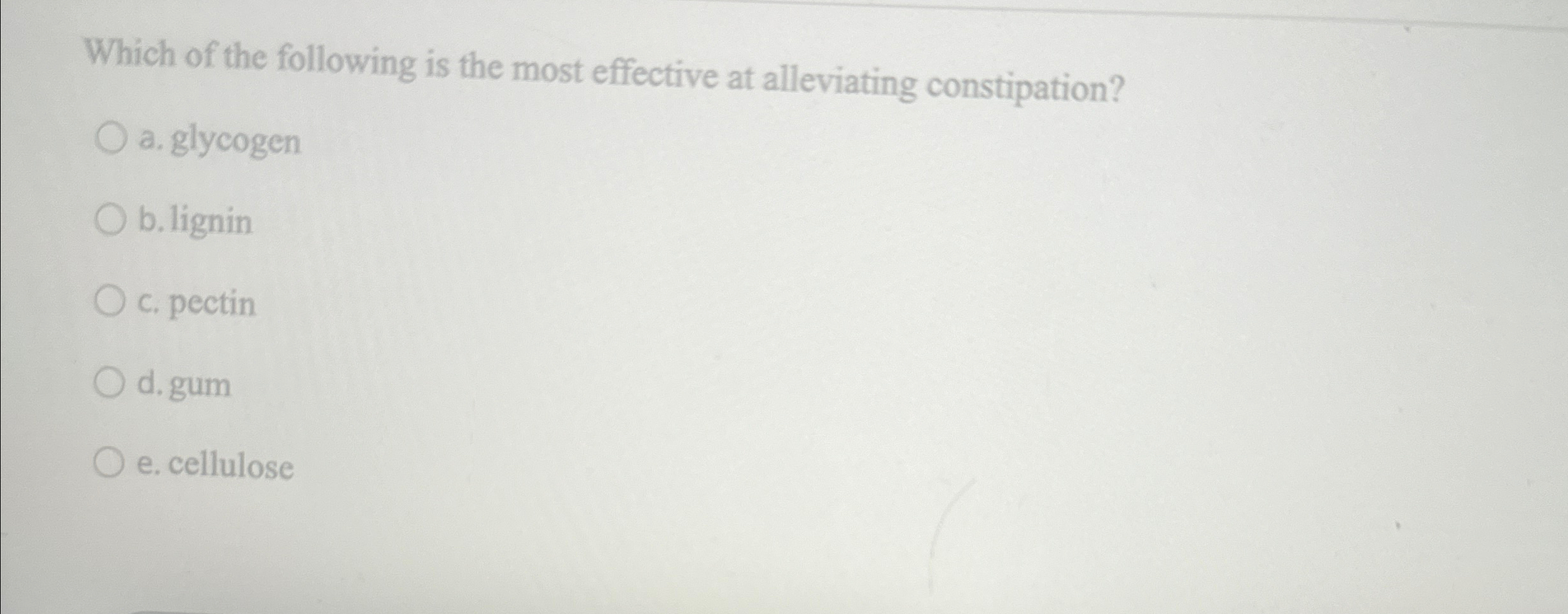 Solved Which of the following is the most effective at | Chegg.com