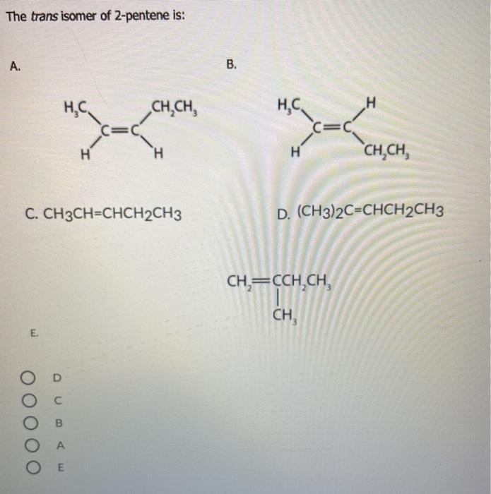 Solved What is the IUPAC name of the molecule shown? CH3 -CH | Chegg.com