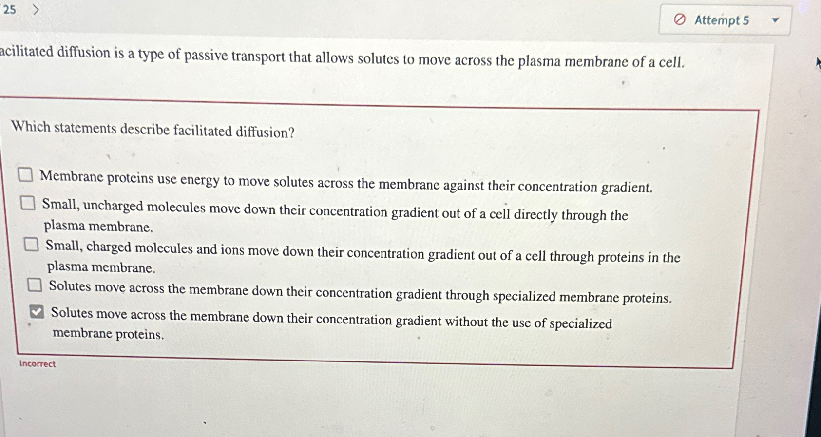 Solved acilitated diffusion is a type of passive transport | Chegg.com Solved acilitated diffusion is a type of passive transport | Chegg.com