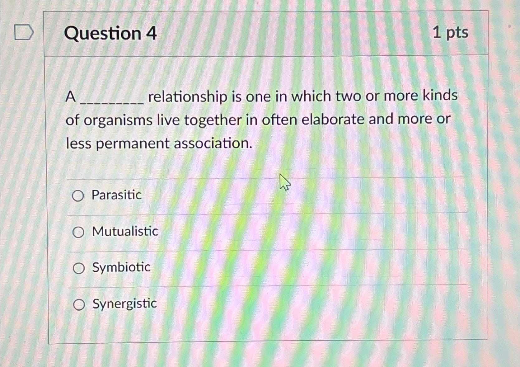 Solved Question 41 ﻿ptsA relationship is one in which two or | Chegg.com