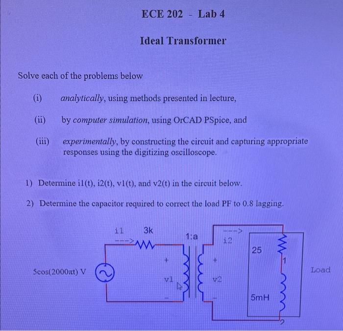 Solved Solve each of the problems below (i) analytically, | Chegg.com