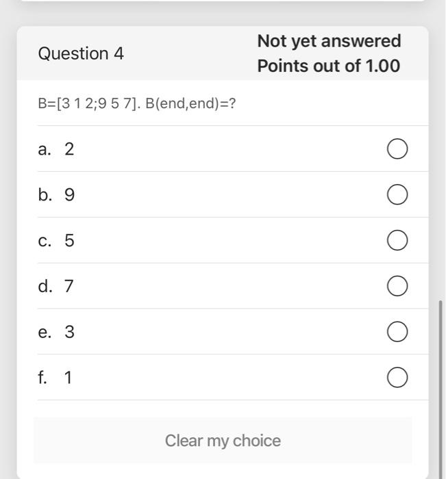 Solved commands will result in C ? a. C=[A;B] b. C=[A,B] c. | Chegg.com