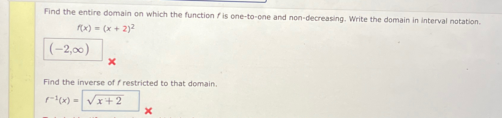 Solved Find the entire domain on which the function f ﻿is | Chegg.com