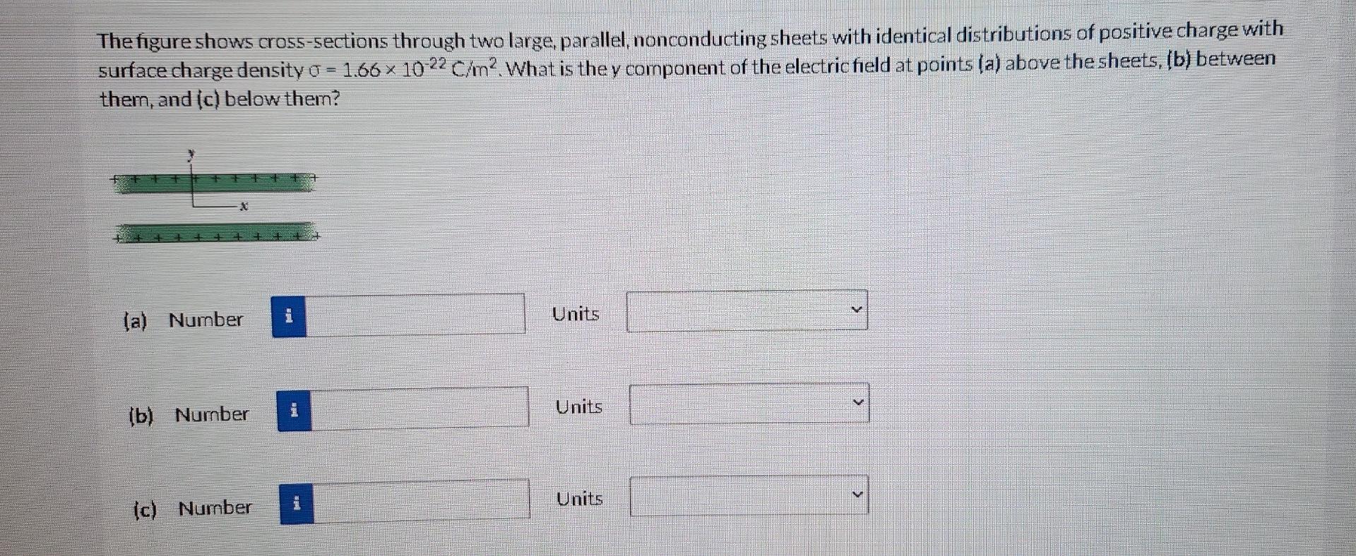 Solved The figure shows cross-sections through two large, | Chegg.com