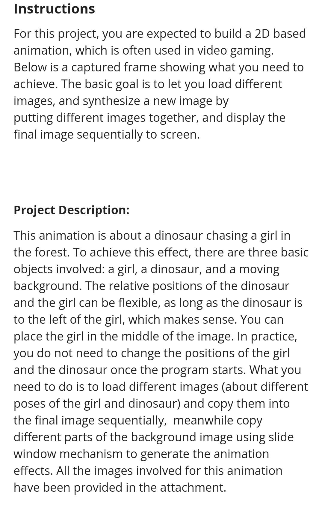Solved Instructions For this project, you are expected to | Chegg.com