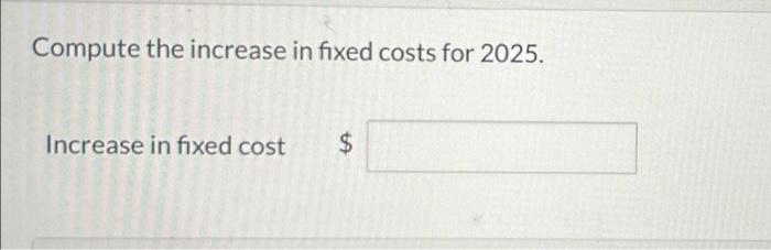 Solved In 2024, Blossom Company had a break-even point of | Chegg.com