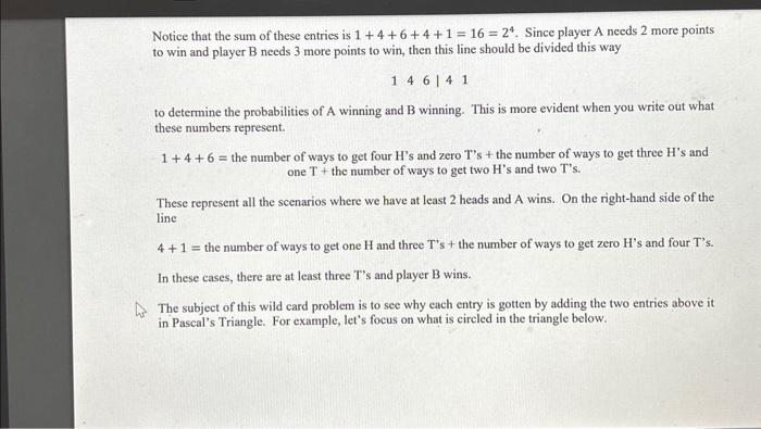 Solved In Assignment \# 10, we talk about how Pascal used an | Chegg.com