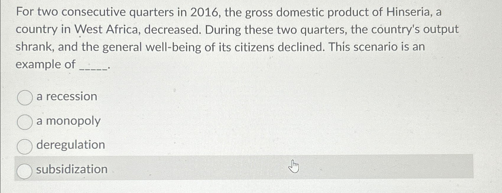 Solved For two consecutive quarters in 2016 , ﻿the gross | Chegg.com