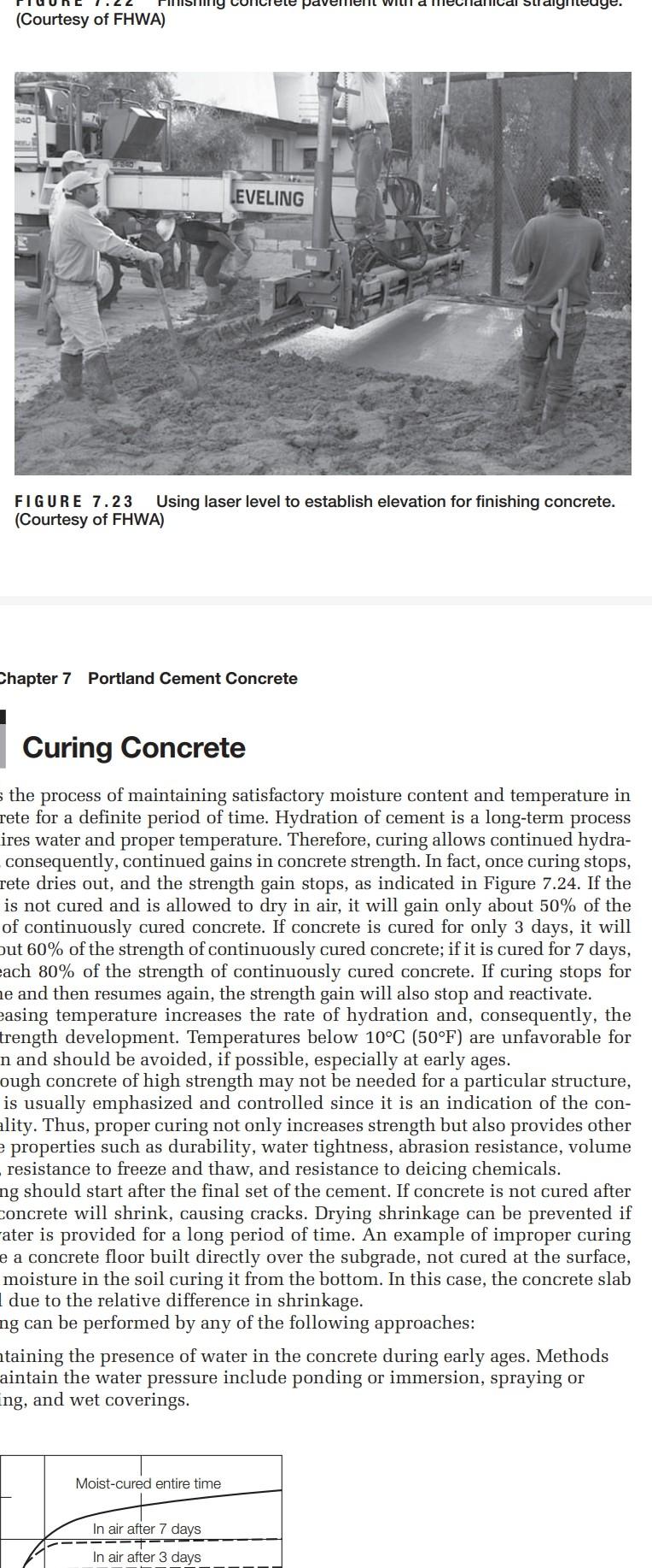 Solved Pavement WIL (Courtesy of FHWA) LEVELING FIGURE 7.23 | Chegg.com