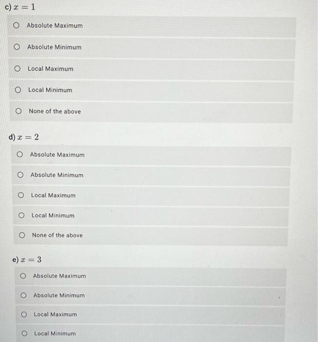 Solved Use the given graph to determine whether the | Chegg.com