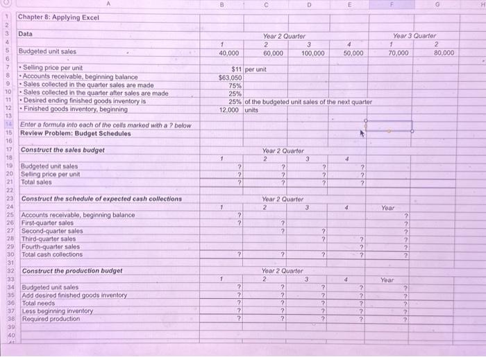 In excel please🙏🏻 | Chegg.com