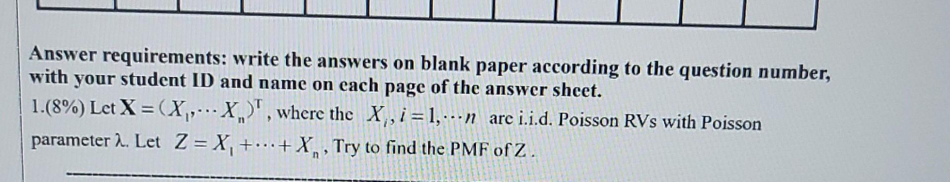 Solved Answer requirements: write the answers on blank paper | Chegg.com