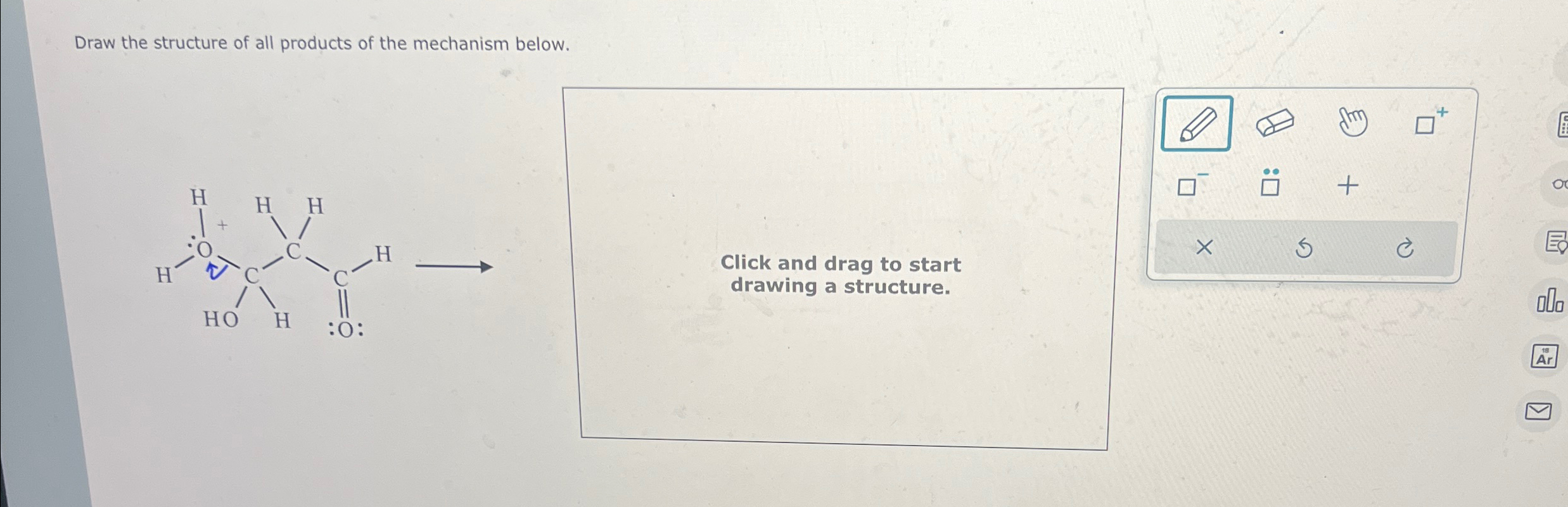 Solved Draw the structure of all products of the mechanism | Chegg.com