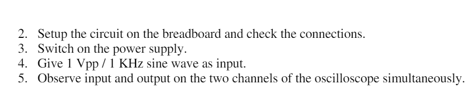 Solved 2. Setup the circuit on the breadboard and check the | Chegg.com