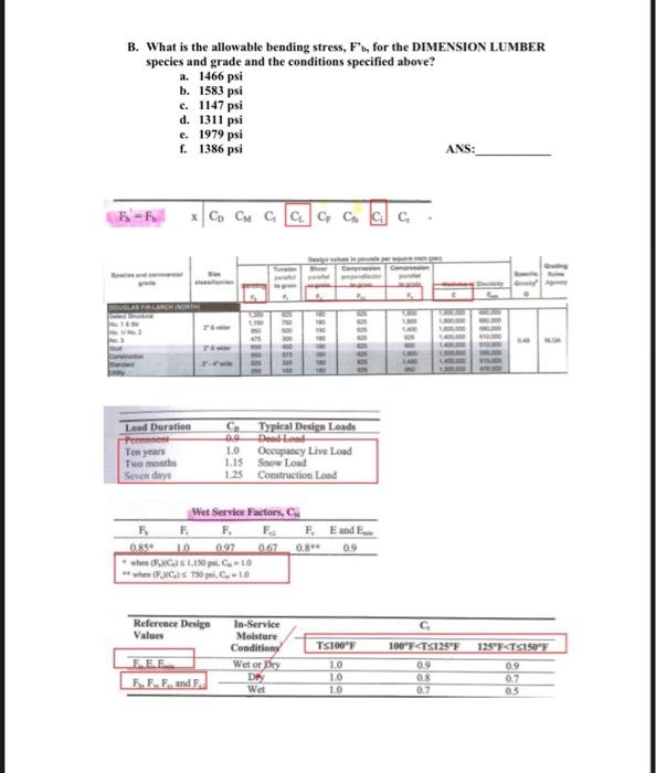 Solved 2. DESIGN a simply supported, fully braced, Douglas | Chegg.com