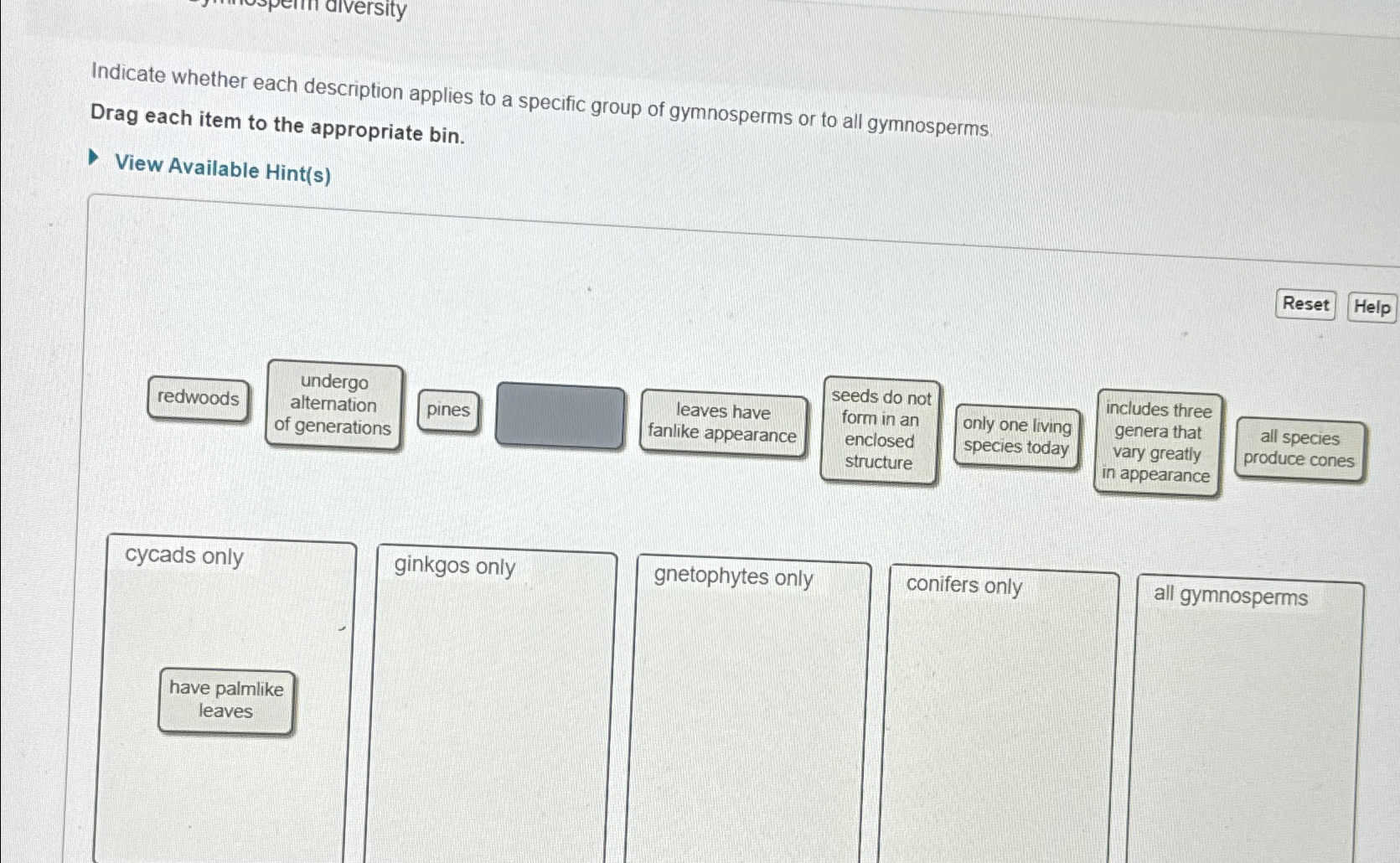 Solved Indicate whether each description applies to a | Chegg.com