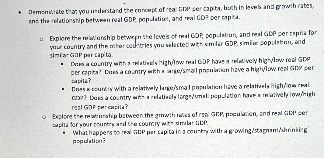 Solved Demonstrate that you understand the concept of real | Chegg.com