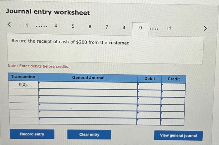 Solved Journal entry worksheet Record the receipt of a note | Chegg.com