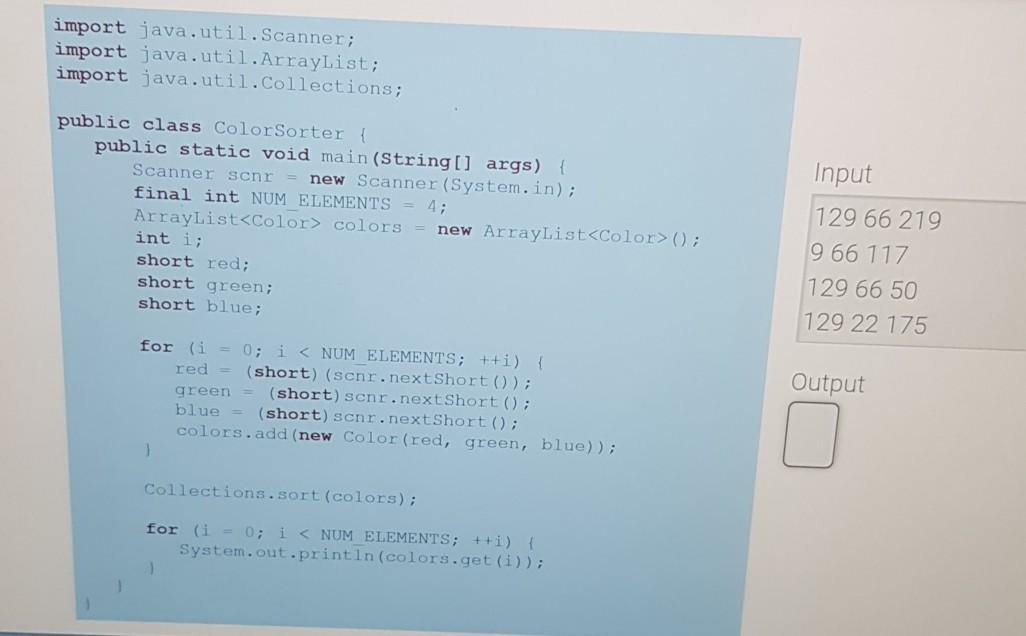 Solved Import Java Util Scanner Import Java Util Arraylist