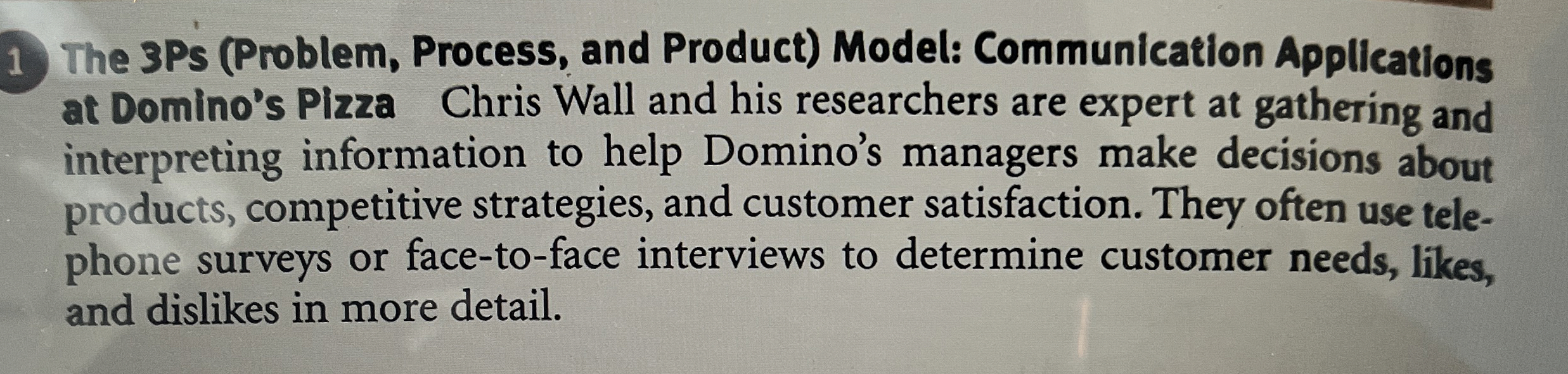 Solved The 3Ps (Problem, ﻿Process, and Product) ﻿Model: | Chegg.com