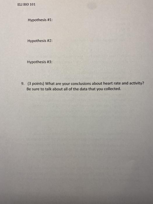 Solved BIO 101 Module 1 Hands-On Activity 1. (4 points) In | Chegg.com